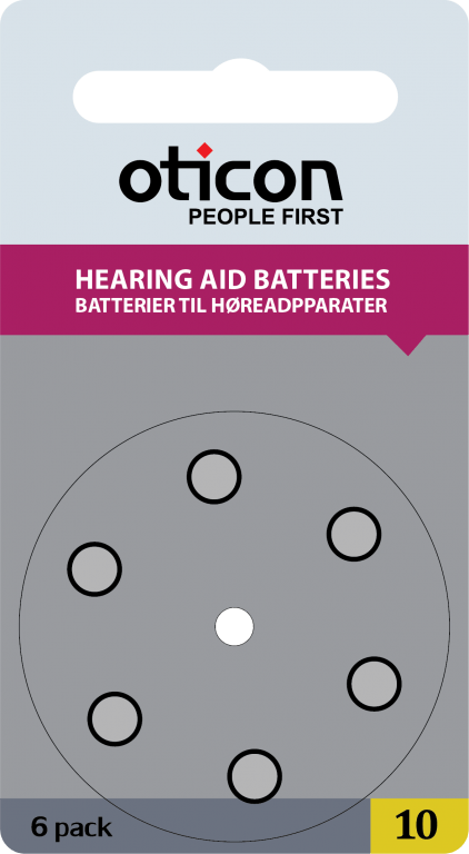 Oticon Batteries | Buy batteries for Oticon hearing aids online here