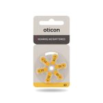 Oticon Batteries | Buy batteries for Oticon hearing aids online here