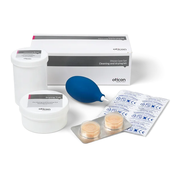 Oticon Care Set: Cleaning and drying set - Japebo ★★★★★TrustPilot
